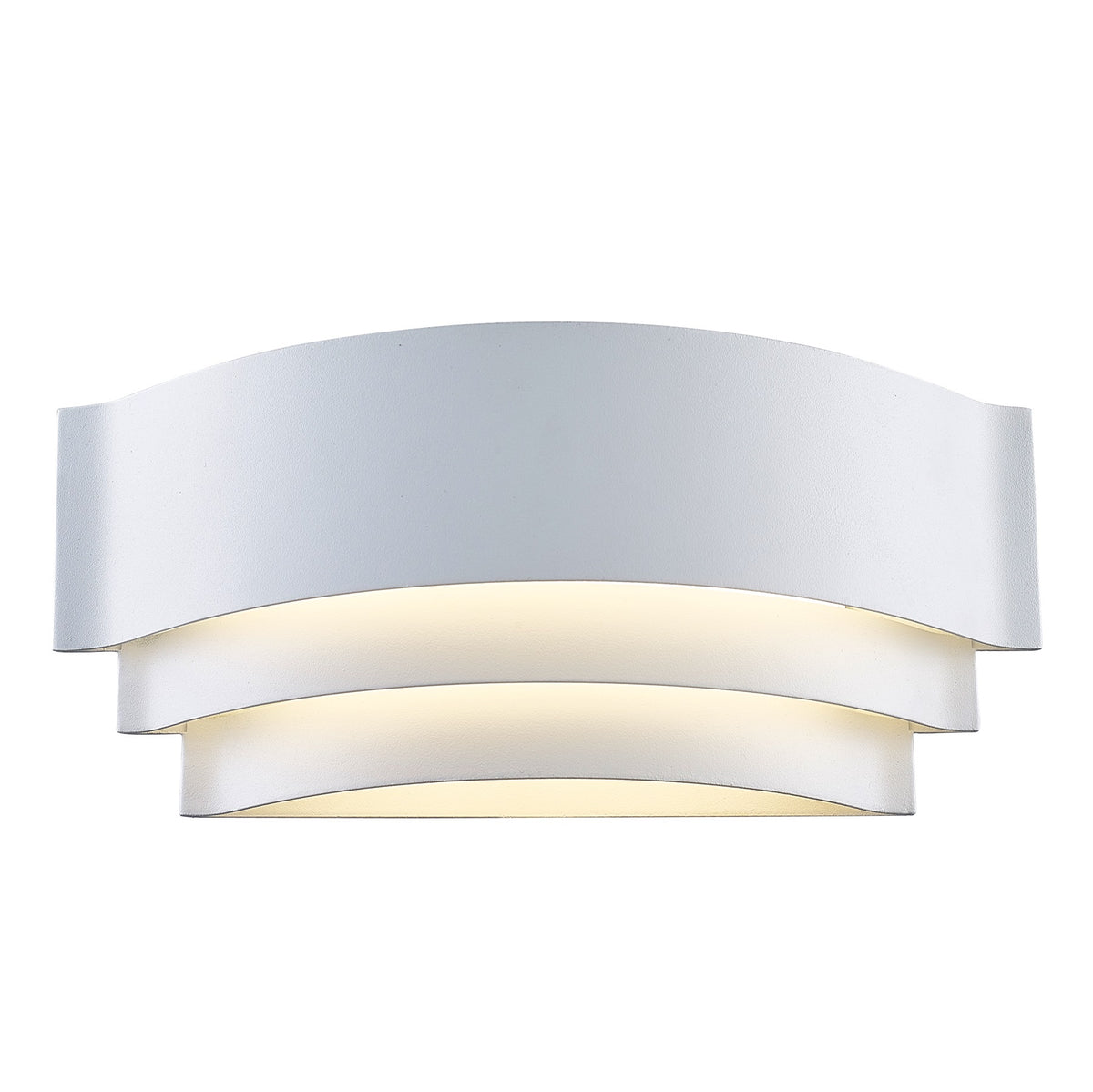 3 Step Tiered White LED Wall Light 2 Sizes — Lighting.co.za