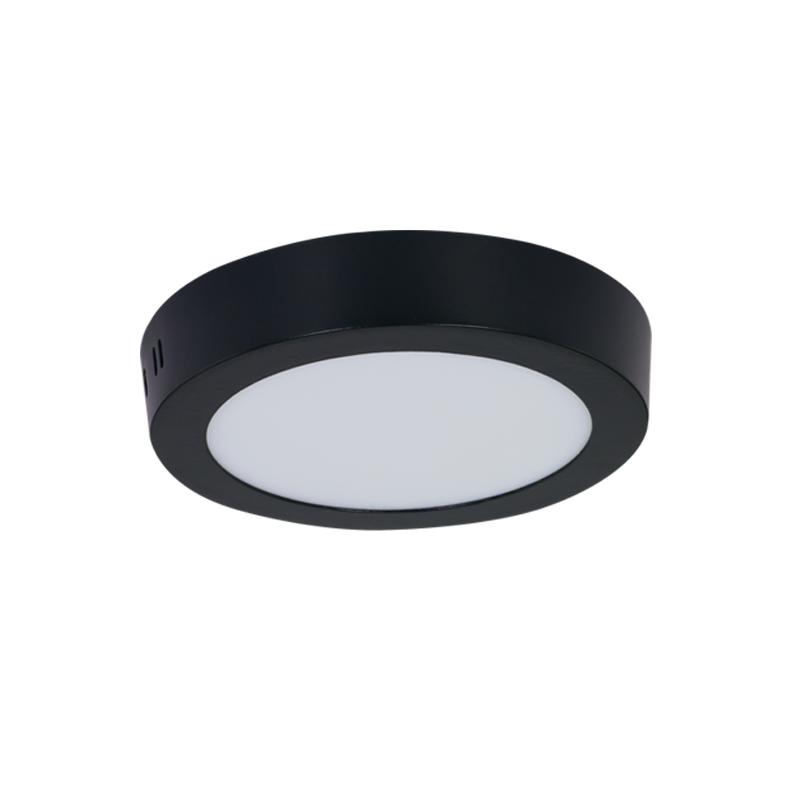 Nero LED Round Black | White | Chrome Ceiling Light 2 Sizes — Lighting ...