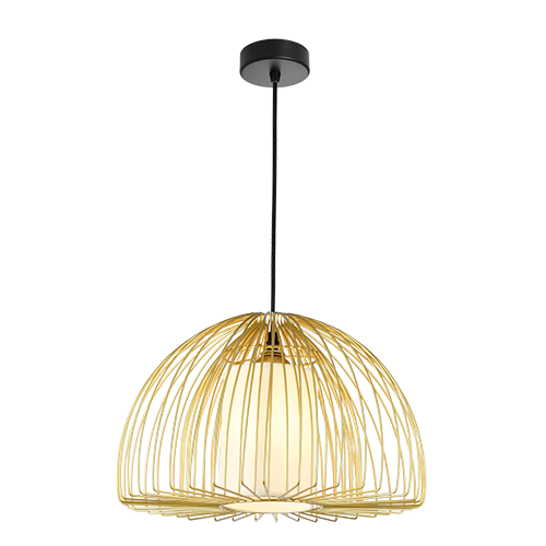Sunbeam Gold Wire Pendant Light 2 Sizes — Lighting.co.za