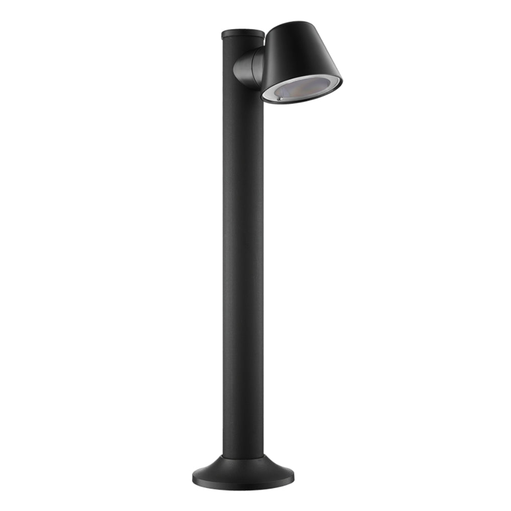 Tide GU10 Down Facing Black Outdoor Bollard Light — Lighting.co.za