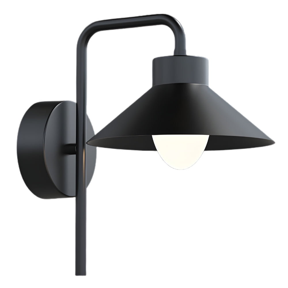 Pixi Style 1 Black 10W LED Outdoor Wall Light — Lighting.co.za