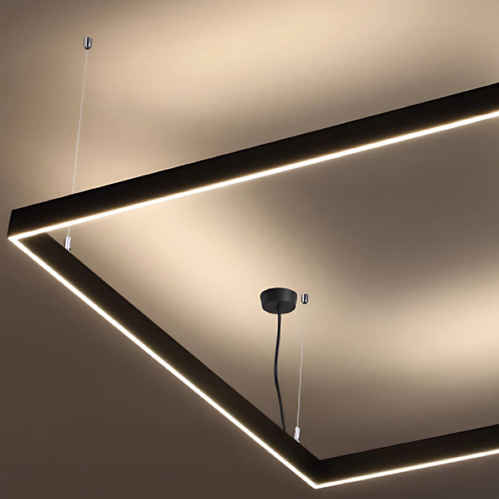 Chiara Black | White Up Down Linear Linkable LED Slim Pendant Light ...