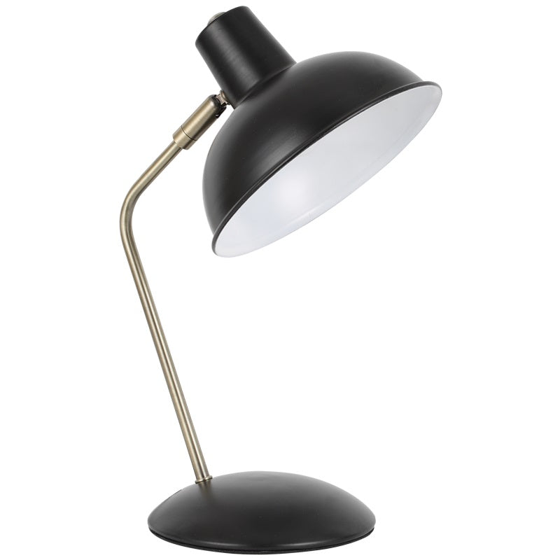 Ann Black and Gold Nordic Desk Lamp — Lighting.co.za