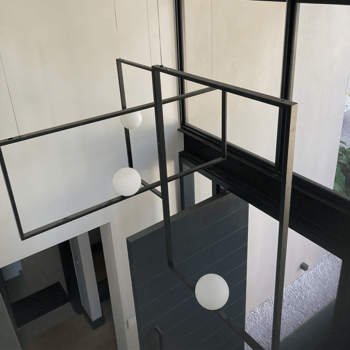 Labyrinth Black or Brass Look Pendant Light 3 Options — Lighting.co.za