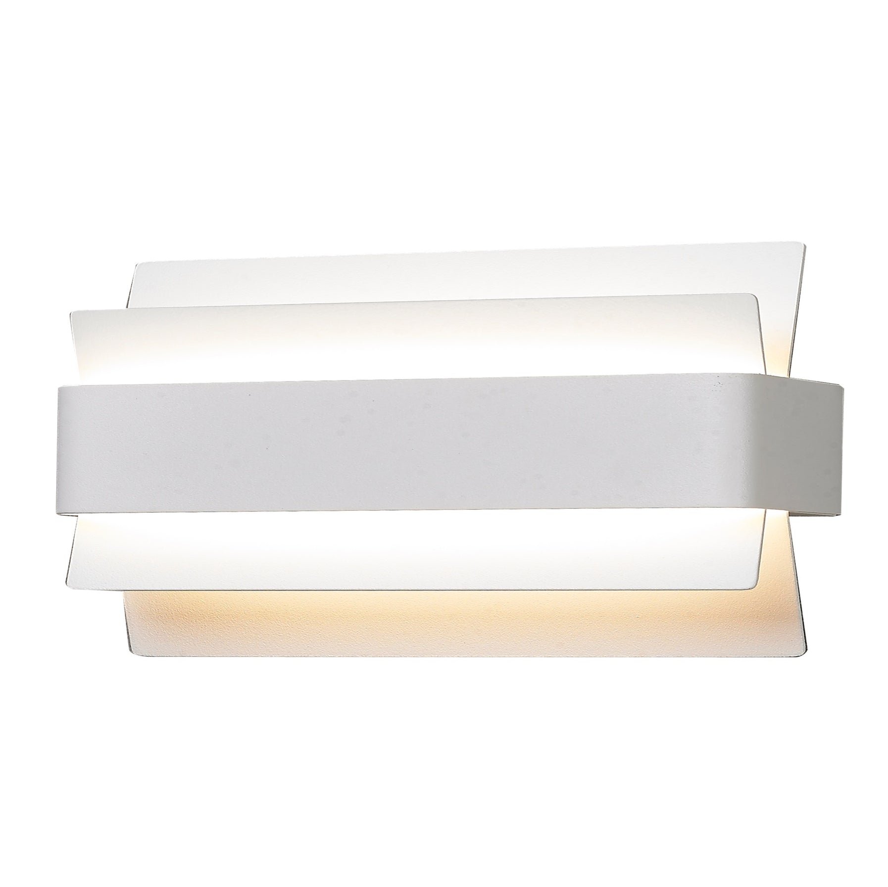 Slatted White LED Wall Light 2 Sizes — Lighting.co.za