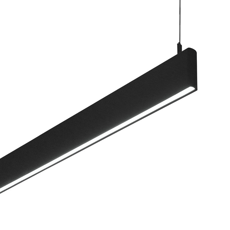 Avico Black | White Up Down Linear LED Slim Pendant Light — Lighting.co.za