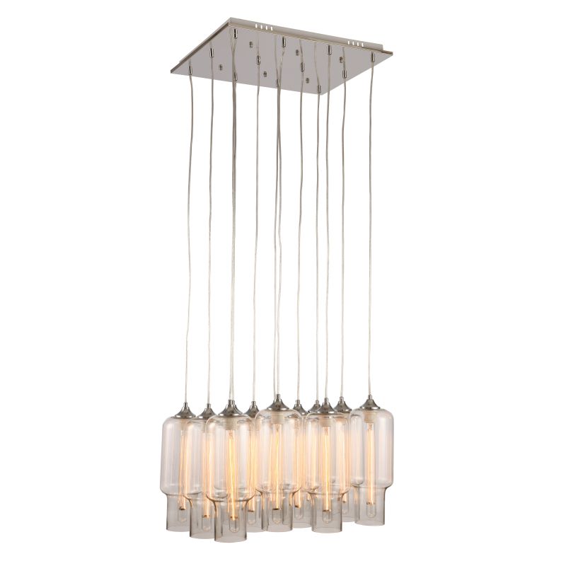 Lighthouse 12 Light Clear Glass Cluster Pendant Light — Lighting.co.za