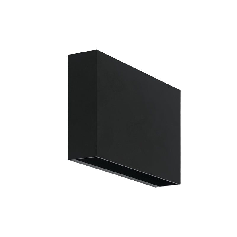 Capri 12 Watt LED Black | White Up Down Outdoor Wall Light — Lighting.co.za