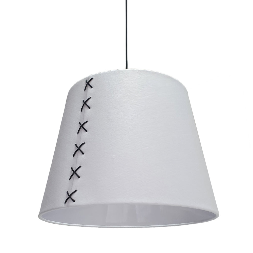 Criss Cross Felt Shade Pendant Light — Lighting.co.za