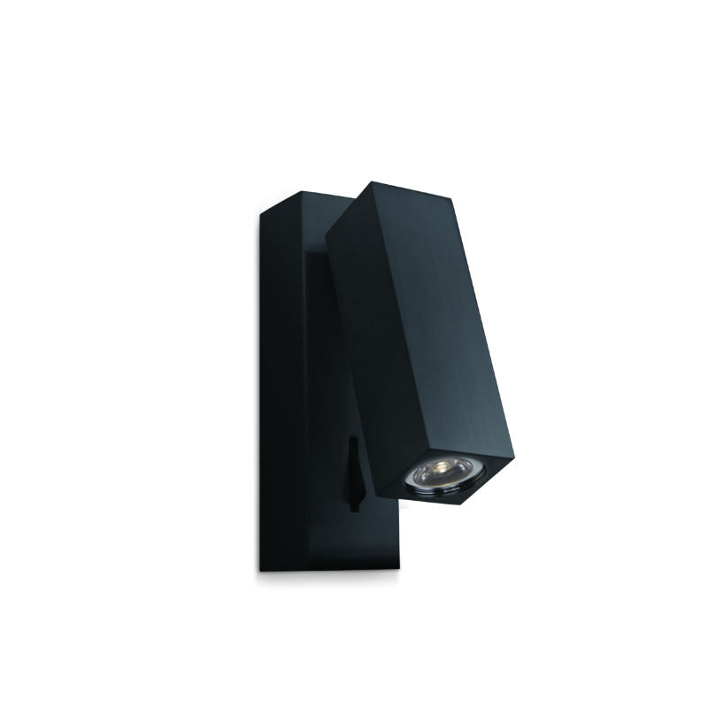 Prima Black | White | Chrome LED Bedside Reading Wall Light — Lighting ...