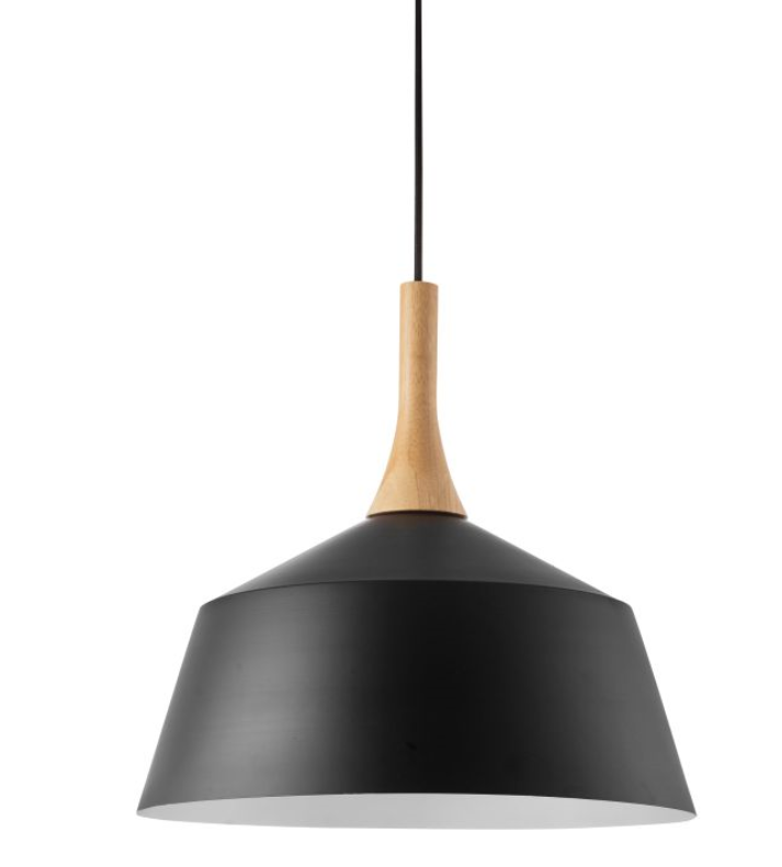 Nordic Bell Black Or White Pendant Light 2 Sizes — Lighting.co.za