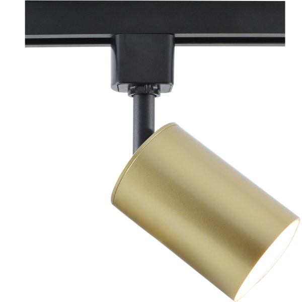 Baril Satin Gold GU10 3 Wire Track Anti-Glare Spotlight — Lighting.co.za